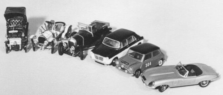 The 1959 BMC Mini and Riley Elf